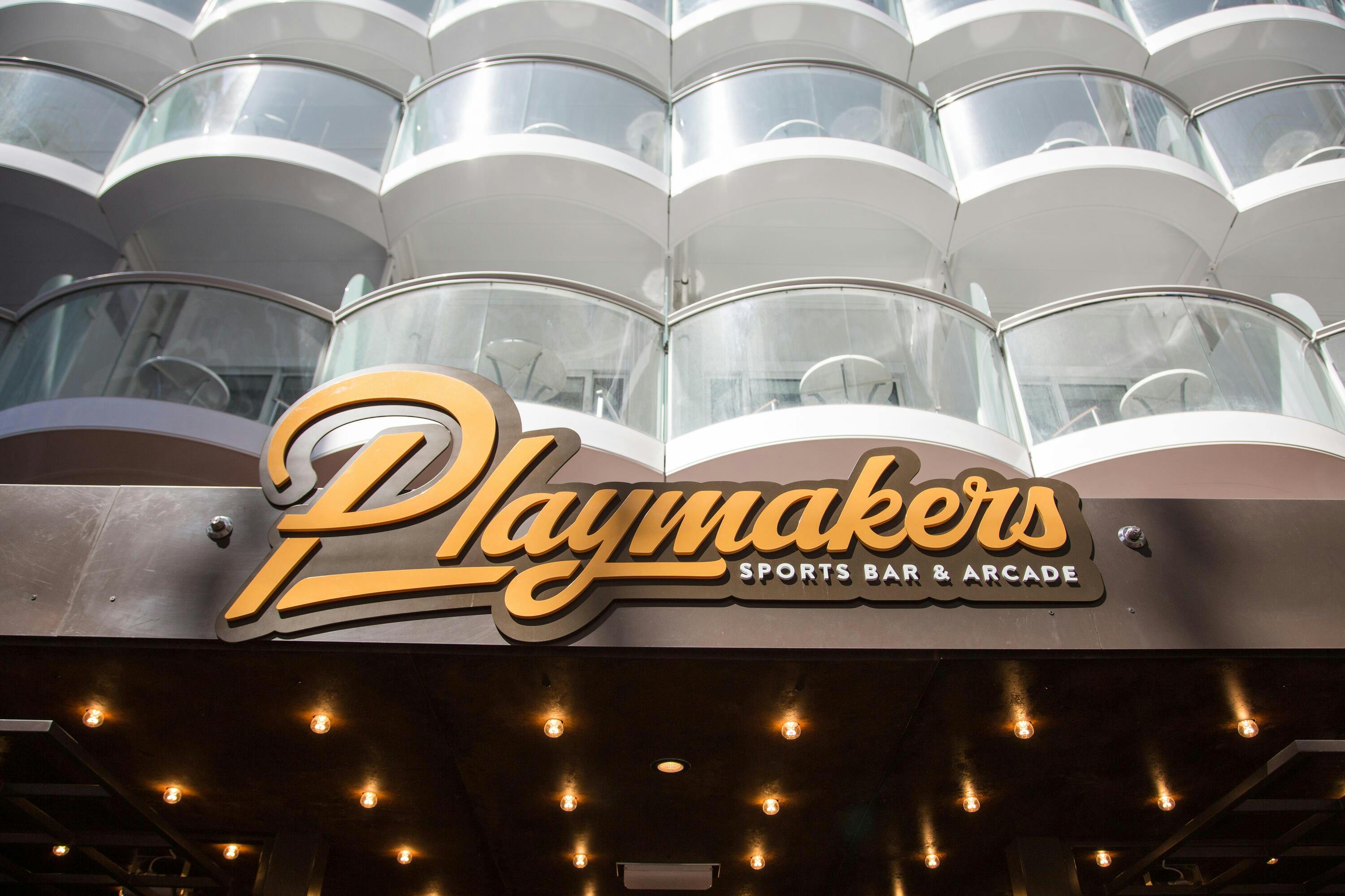 Playmakers Sports Bar on Royal Caribbean Cruises