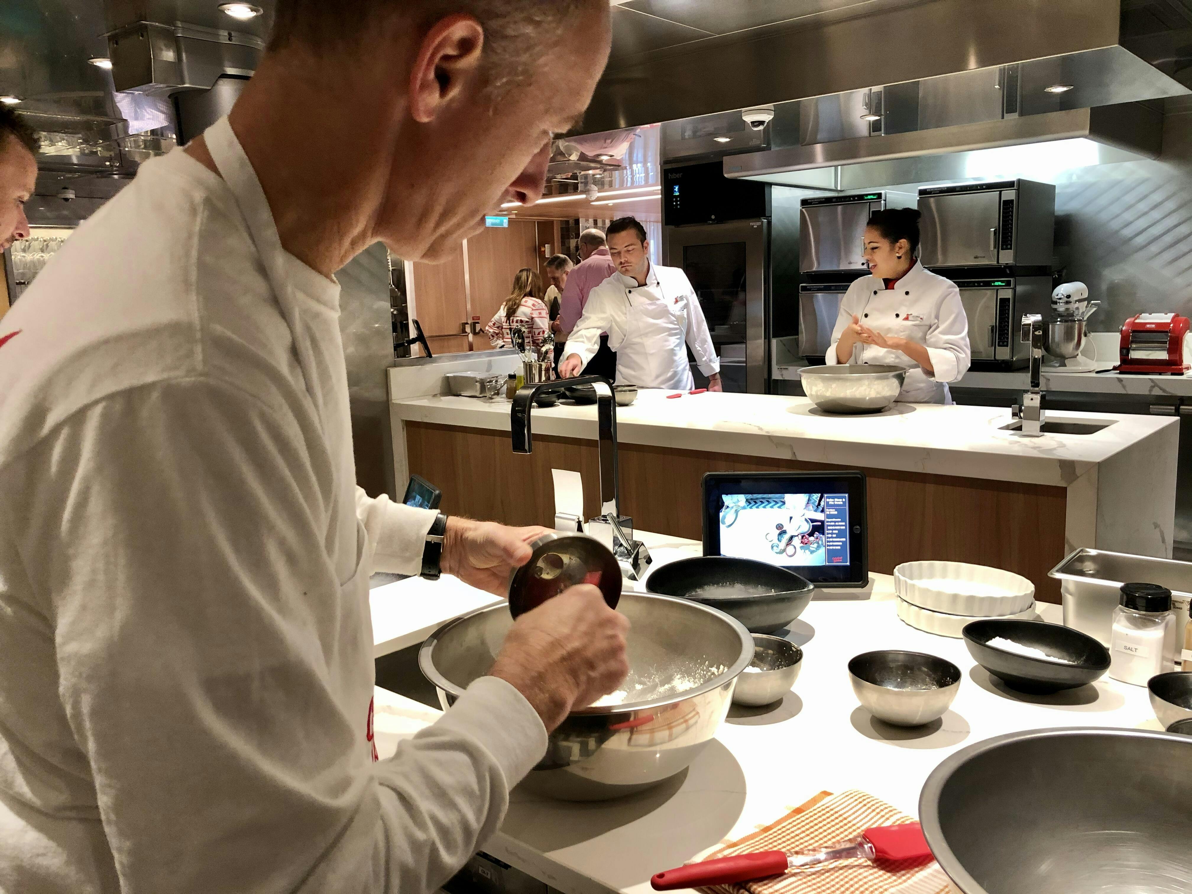 Carnival Kitchen on Carnival Cruise Line