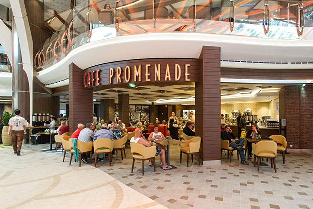 Cafe Promenade on Royal Caribbean Cruises