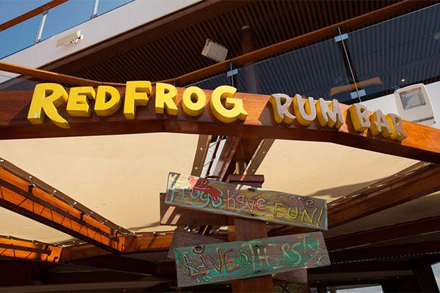 RedFrog Rum Bar on Carnival Cruise Line (Plus Menu)