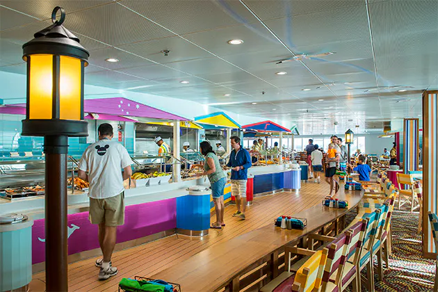 Cabanas Restaurant: Disney Cruise Line's Buffet