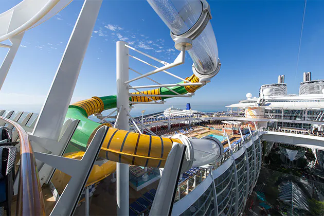 Perfect Storm Water Slides on Royal Caribbean - Cruise Critic