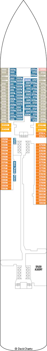 Norwegian Joy Deck Plans
