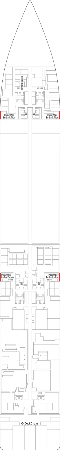 MSC Euribia Deck Plans