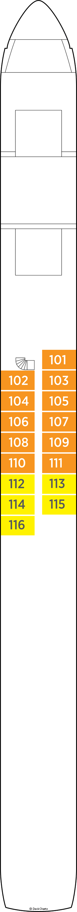 AmaWaterways AmaSerena Deck Plans: Ship Layout, Staterooms & Map ...