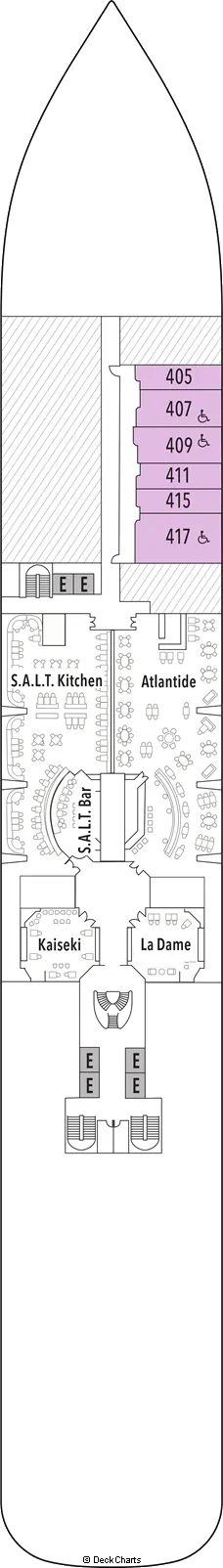Silversea Silver Muse Deck Plans