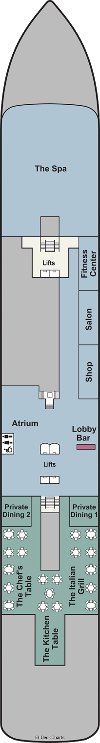 Viking Sea Deck Plans: Ship Layout, Staterooms & Map - Cruise Critic