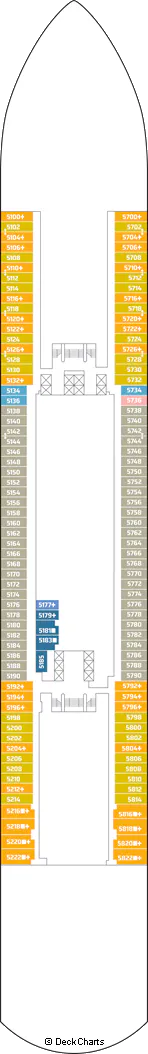 Norwegian Prima Deck Plans