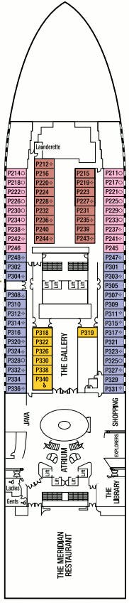 Azura Deck Plans: Ship Layout, Staterooms & Map - Cruise Critic