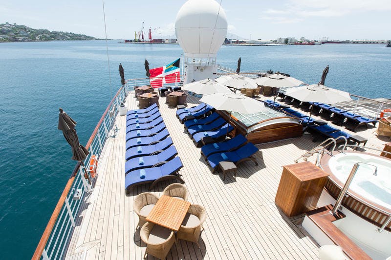 Aft Deck on Windstar Wind Spirit Cruise Ship - Cruise Critic