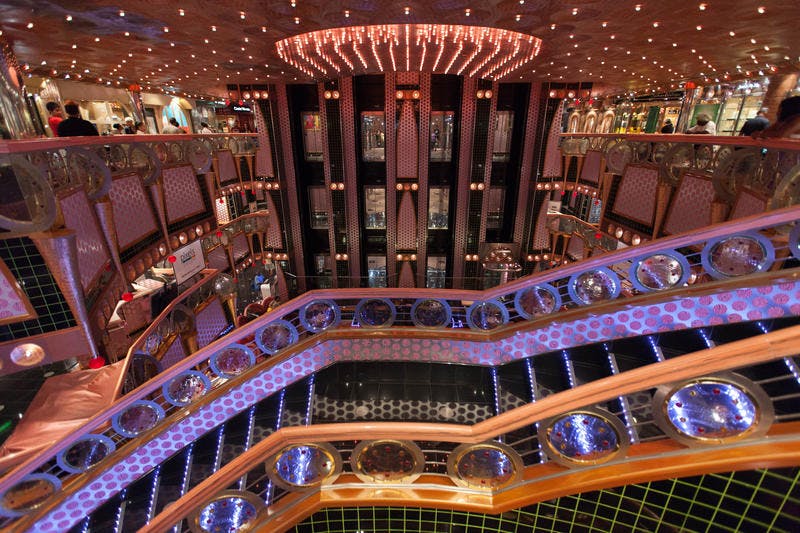 Atrium on Carnival Splendor Cruise Ship - Cruise Critic