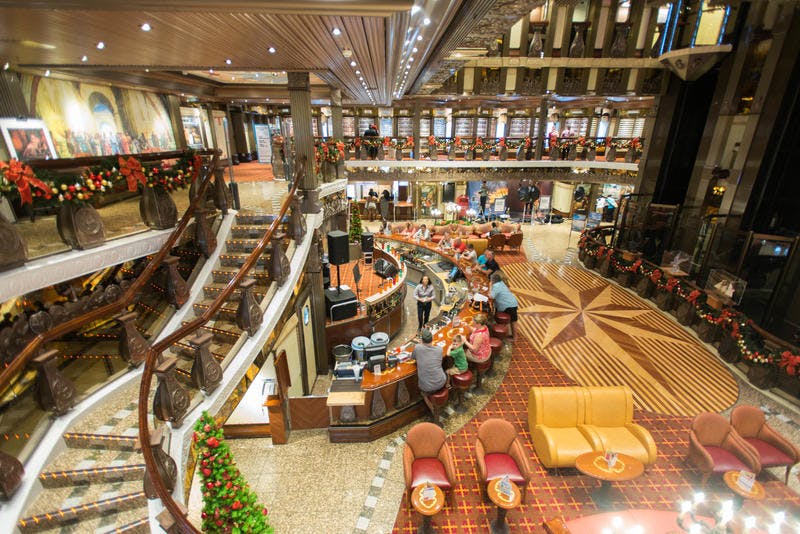 Atrium on Carnival Pride Cruise Ship - Cruise Critic