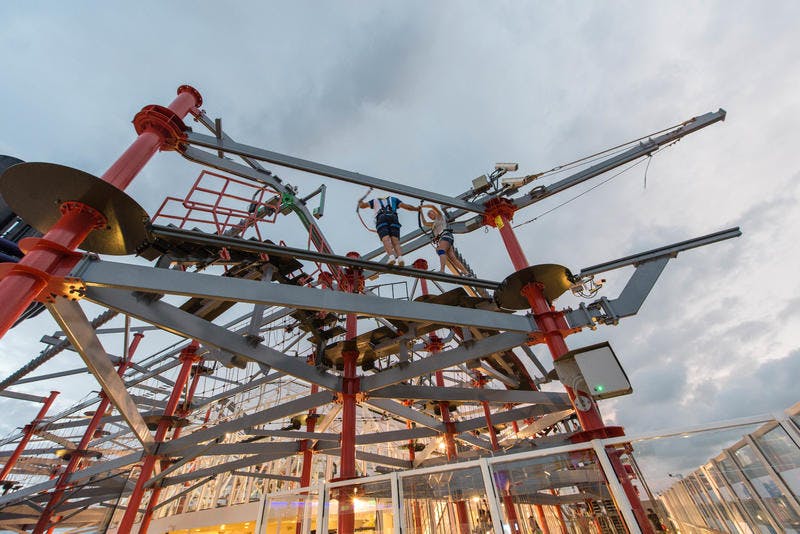 Ropes Course on Norwegian Escape Cruise Ship - Cruise Critic