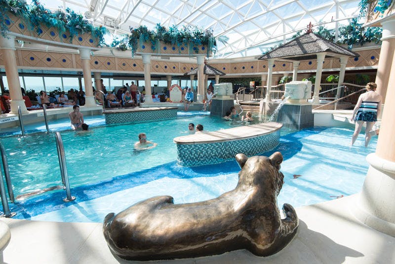 Solarium on Royal Caribbean Serenade of the Seas Cruise Ship - Cruise ...