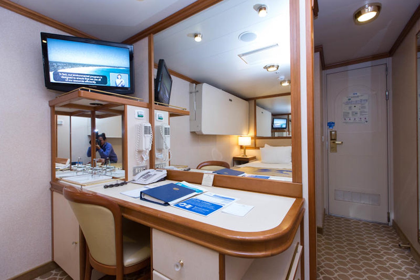 Interior Cabin On Caribbean Princess Cruise Ship Cruise Critic