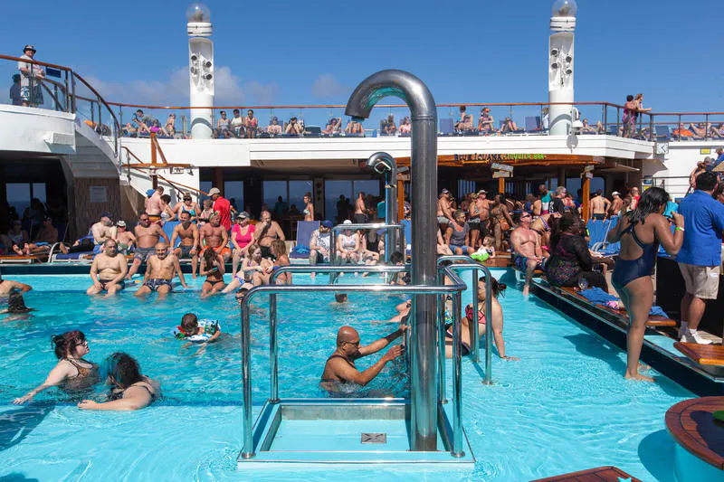 Pools on Carnival Conquest Cruise Ship - Cruise Critic