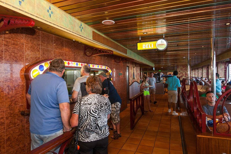 Pool Bars and Dining on Carnival Conquest Cruise Ship - Cruise Critic