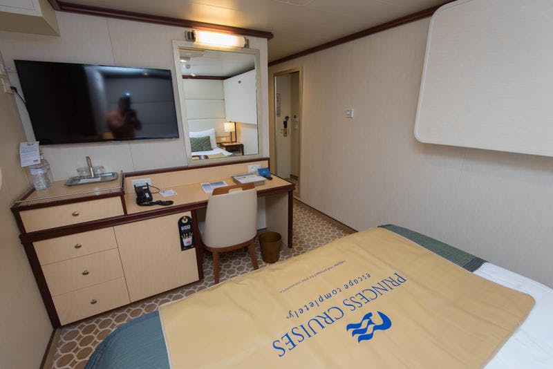 Interior Cabin on Royal Princess Cruise Ship - Cruise Critic
