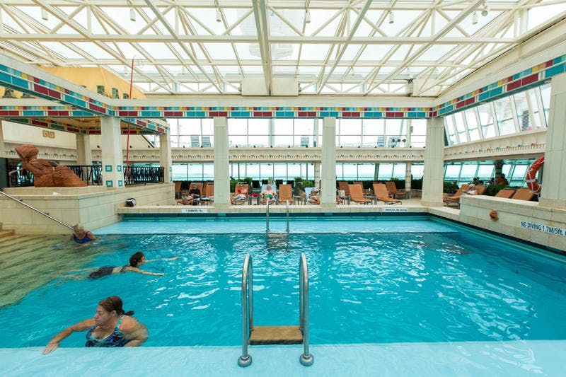 Solarium on Royal Caribbean Vision of the Seas Cruise Ship - Cruise Critic