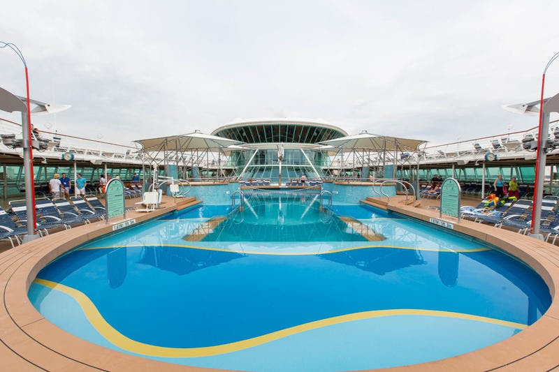 Pool on Royal Caribbean Vision of the Seas Cruise Ship - Cruise Critic