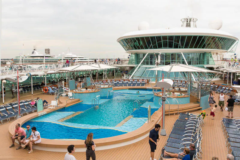 Pool on Royal Caribbean Vision of the Seas Cruise Ship - Cruise Critic