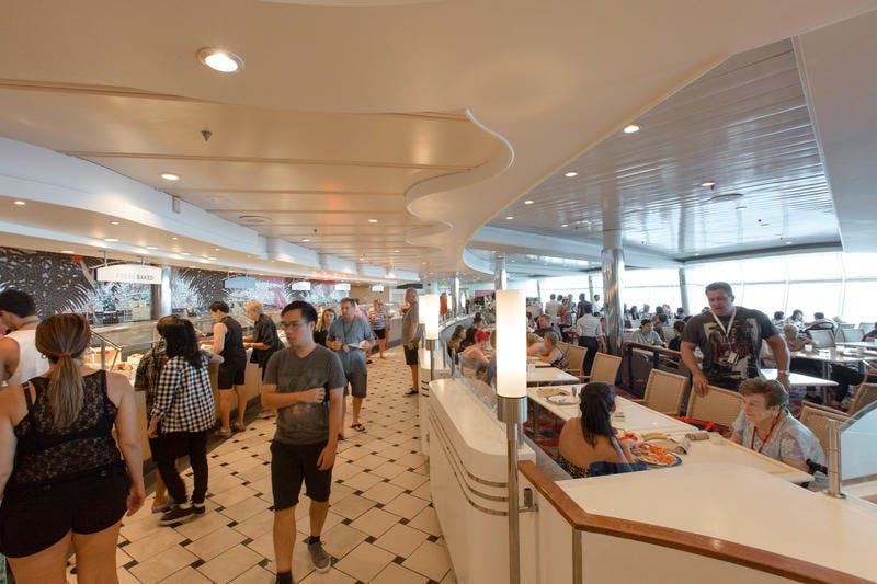 Windjammer Cafe on Royal Caribbean Voyager of the Seas Cruise Ship ...