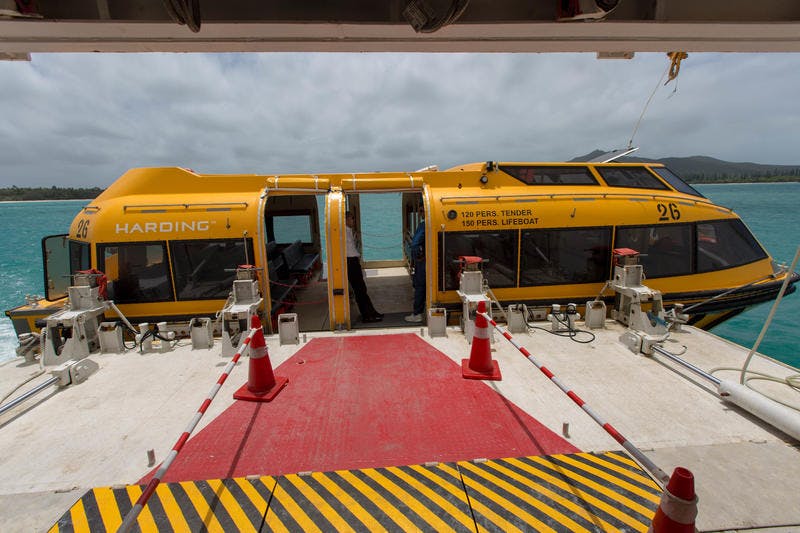 Tender Boat on Royal Caribbean Voyager of the Seas Cruise Ship - Cruise ...