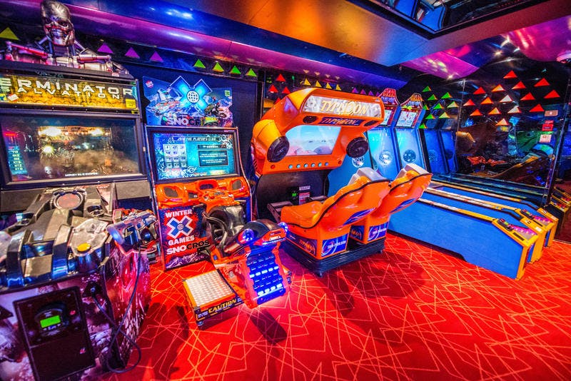 Video Arcade on Carnival Victory Cruise Ship - Cruise Critic