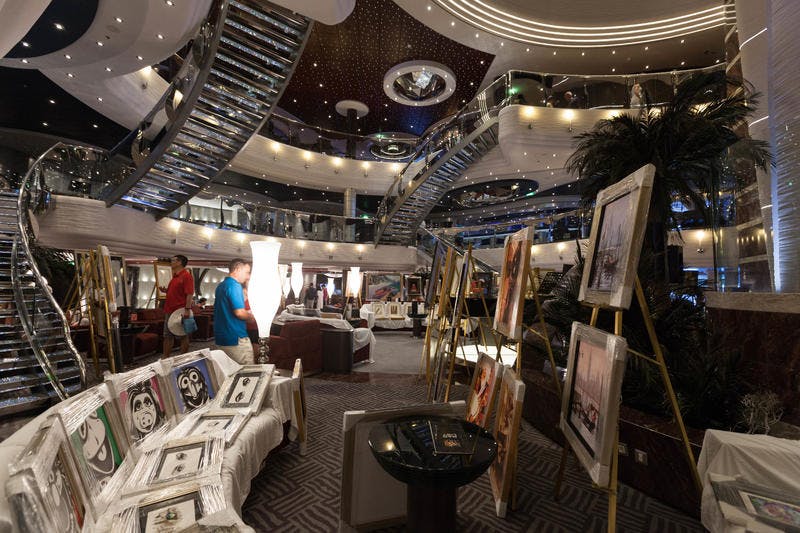 Atrium on MSC Divina Cruise Ship - Cruise Critic