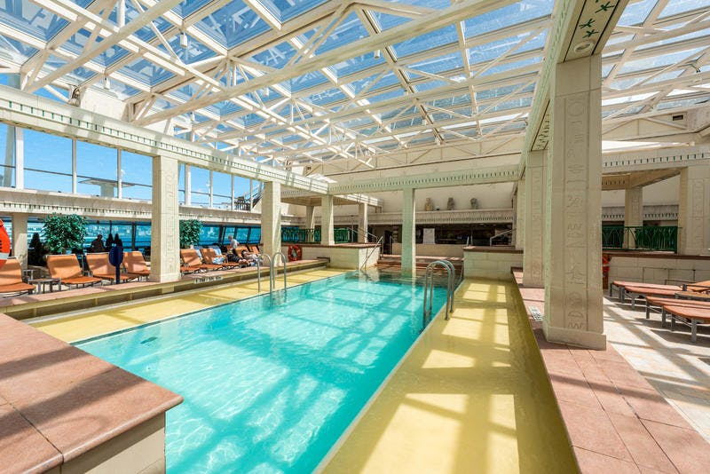 Solarium on Royal Caribbean Rhapsody of the Seas Cruise Ship - Cruise ...
