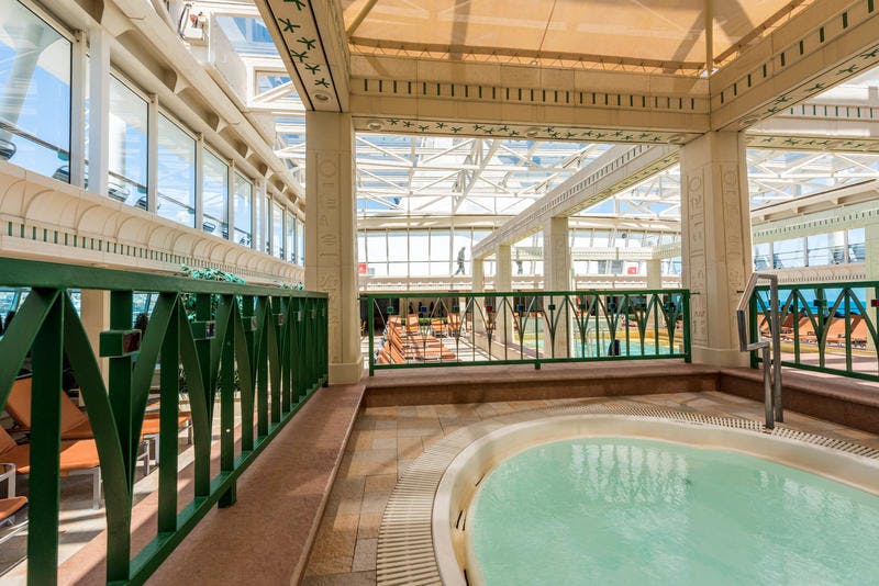 Solarium on Royal Caribbean Rhapsody of the Seas Cruise Ship - Cruise ...