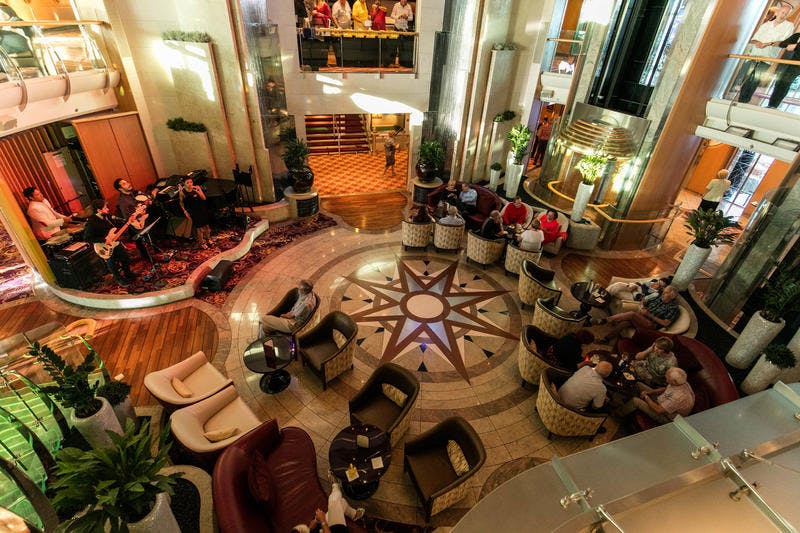 Atrium on Royal Caribbean Jewel of the Seas Cruise Ship - Cruise Critic