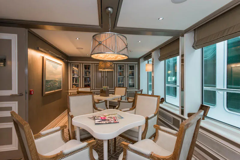 Captain's Lounge on Uniworld River Duchess Cruise Ship - Cruise Critic