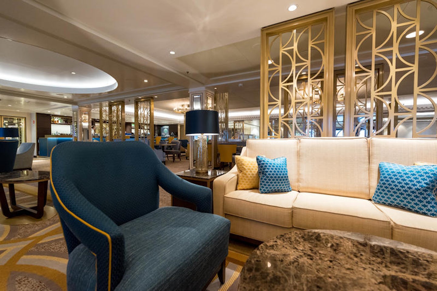 Carinthia Lounge On Cunard Queen Mary 2 Qm2 Cruise Ship Cruise Critic