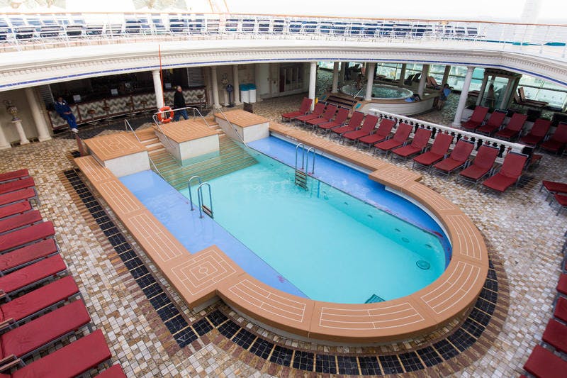 Solarium Pool on Royal Caribbean Explorer of the Seas Cruise Ship ...