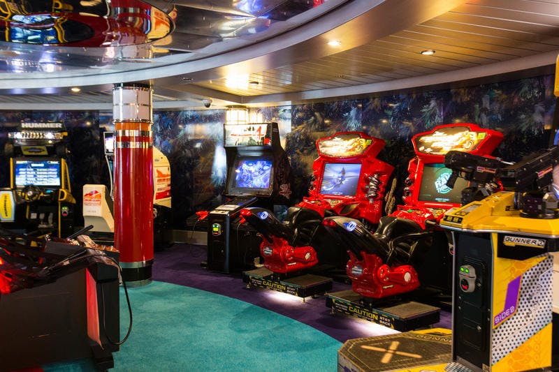 Video Arcade on Royal Caribbean Explorer of the Seas Cruise Ship ...