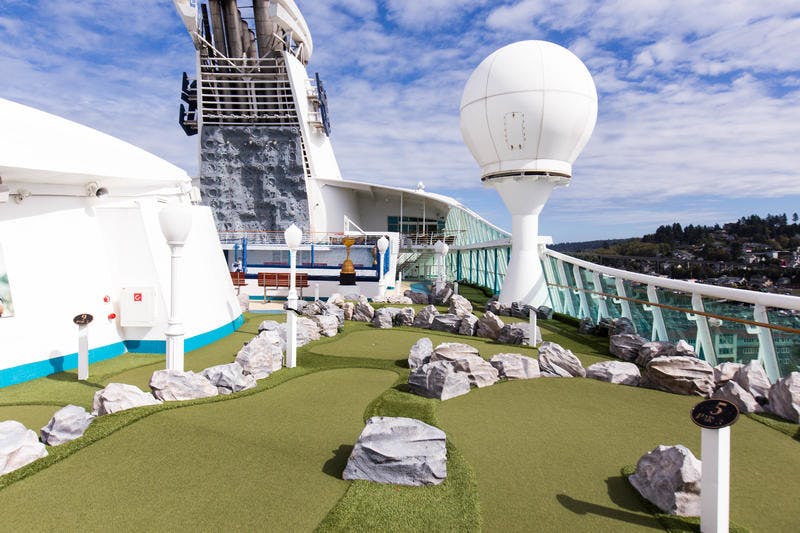 Mini-Golf on Royal Caribbean Explorer of the Seas Cruise Ship - Cruise ...