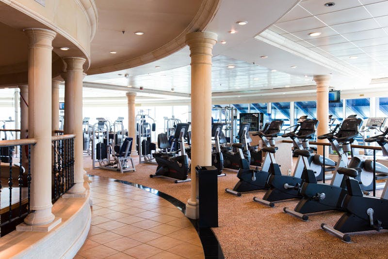 Fitness Center on Royal Caribbean Explorer of the Seas Cruise Ship ...