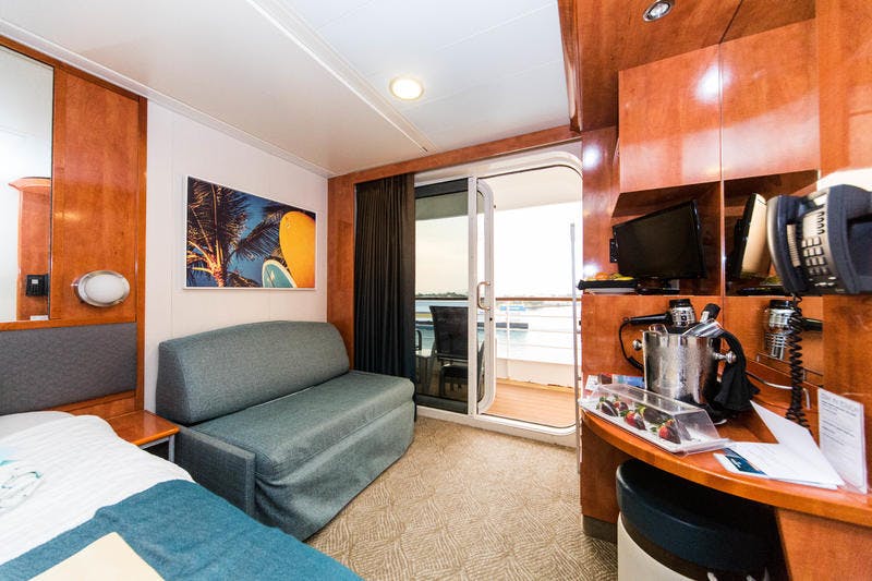 Family Balcony Cabin on Norwegian (NCL) Pride of America Cruise Ship ...