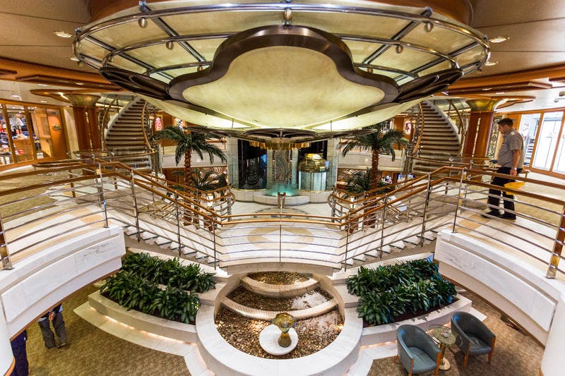 Atrium on Island Princess Cruise Ship - Cruise Critic