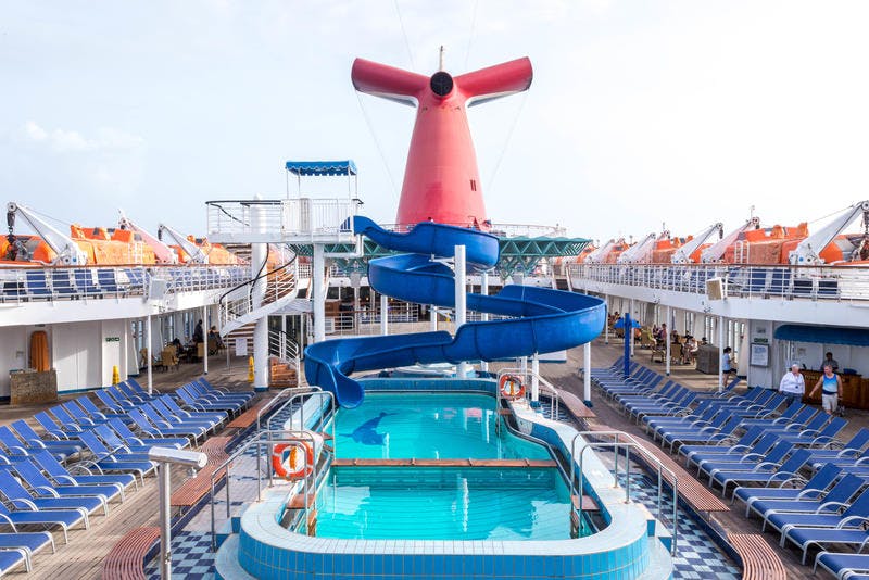 Lido Pool on Carnival Paradise Cruise Ship - Cruise Critic