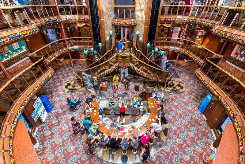 Atrium on Carnival Paradise Cruise Ship - Cruise Critic
