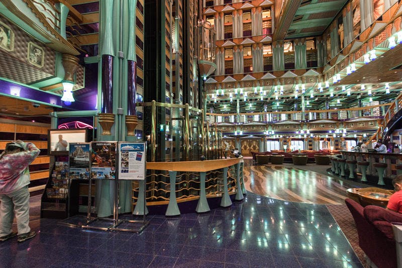 Atrium on Carnival Miracle Cruise Ship - Cruise Critic