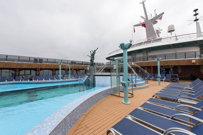 Sirens Forward Pool on Carnival Miracle Cruise Ship - Cruise Critic