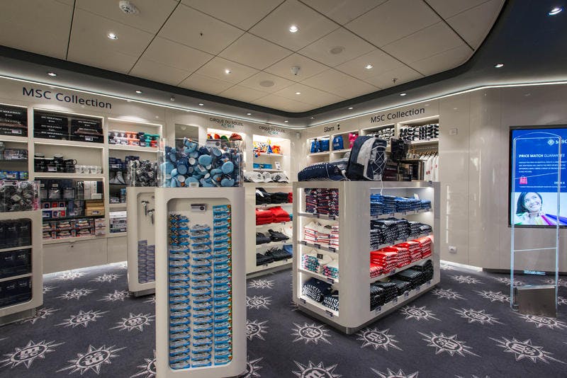 Shops on MSC Meraviglia Cruise Ship - Cruise Critic