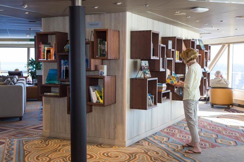 Library on Holland America Nieuw Amsterdam Cruise Ship - Cruise Critic