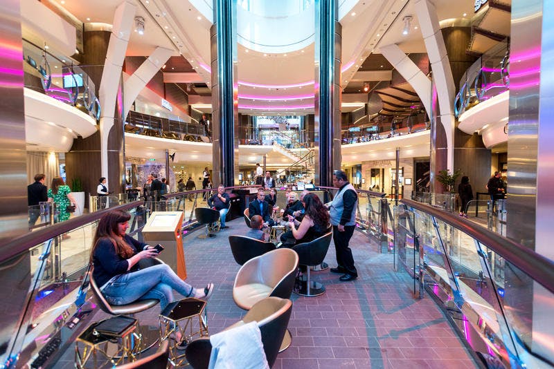 Rising Tide Bar on Royal Caribbean Symphony of the Seas Cruise Ship ...