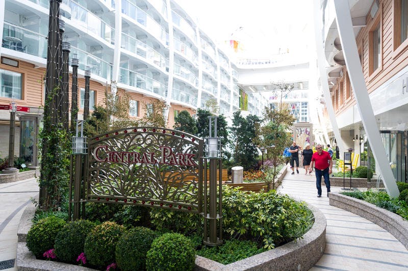 Central Park on Royal Caribbean Symphony of the Seas Cruise Ship ...