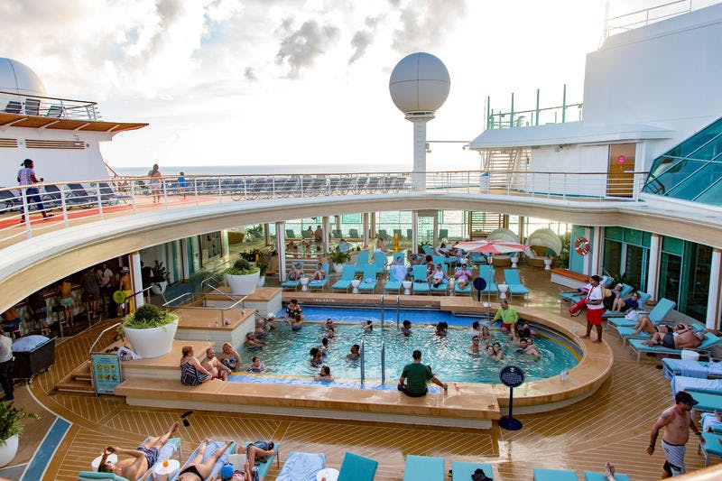 Solarium on Royal Caribbean Mariner of the Seas Cruise Ship - Cruise Critic