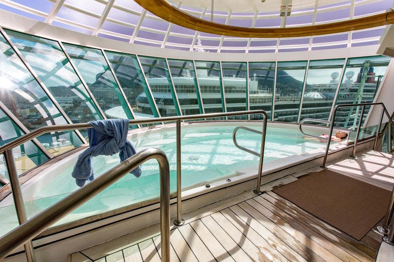 Solarium Pool on Royal Caribbean Independence of the Seas Ship - Cruise ...